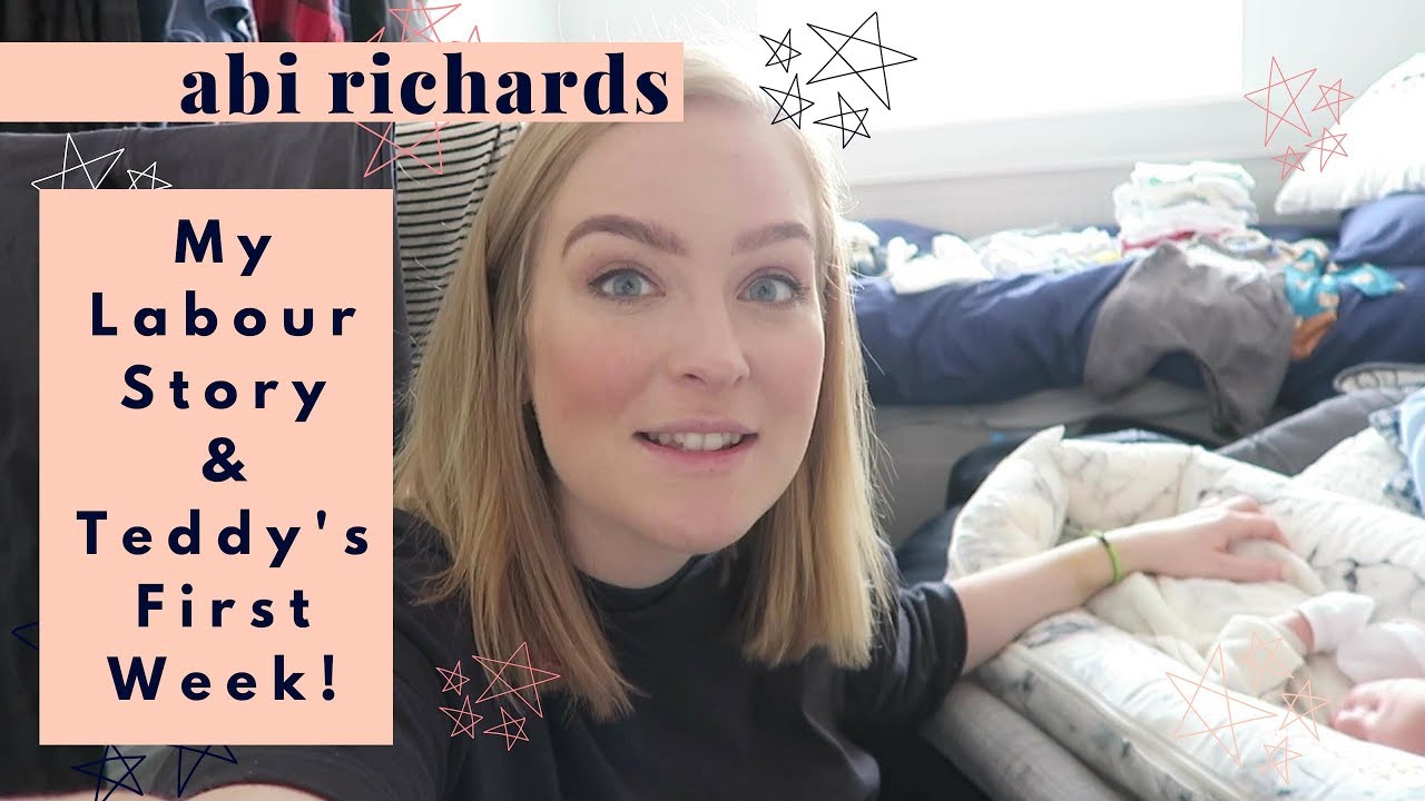 WEEKLY VLOG: My Labour Story & Teddy's First Week - YouTube