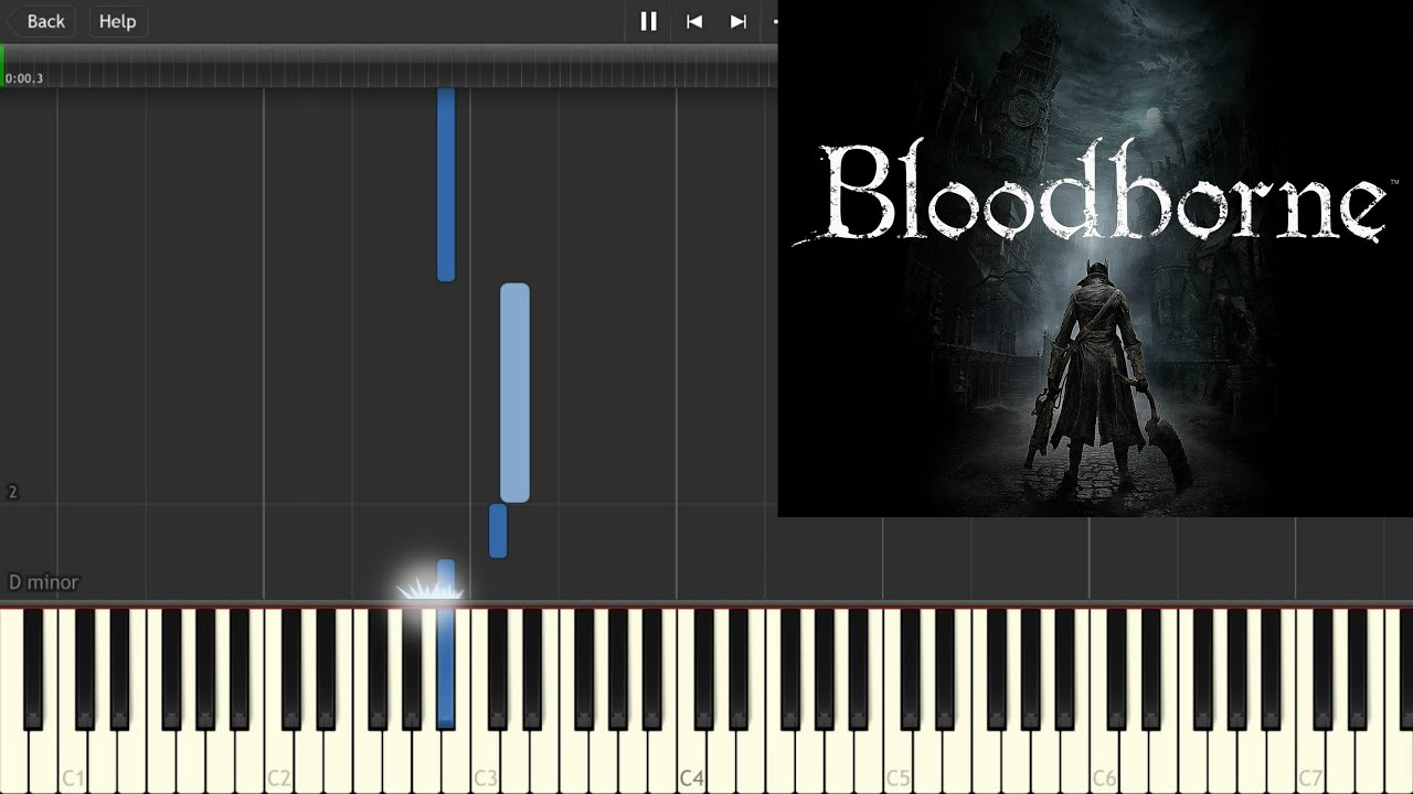 Bloodborne - Ludwig the accursed holy blade (Piano Tutorial Synthesia ...