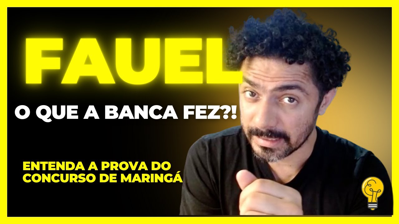 QUESTÕES FAUEL- CORREÇÃO da BANCA FAUEL! PROVA DE PORTUGUÊS - YouTube