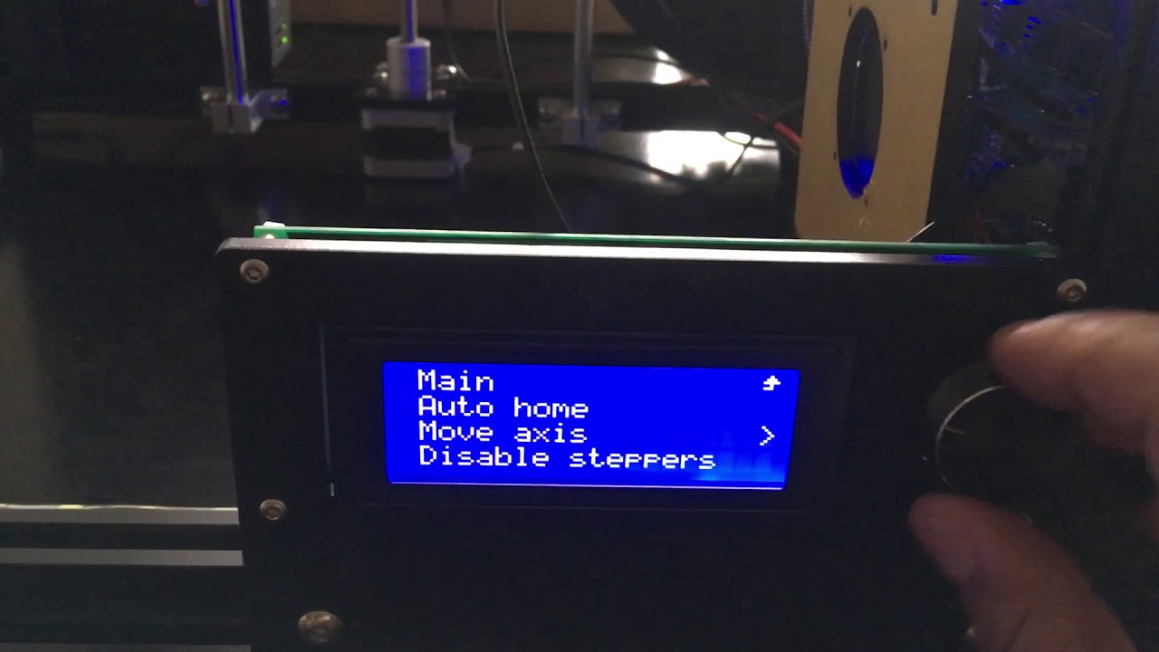 Creality Ender 4 auto home - YouTube