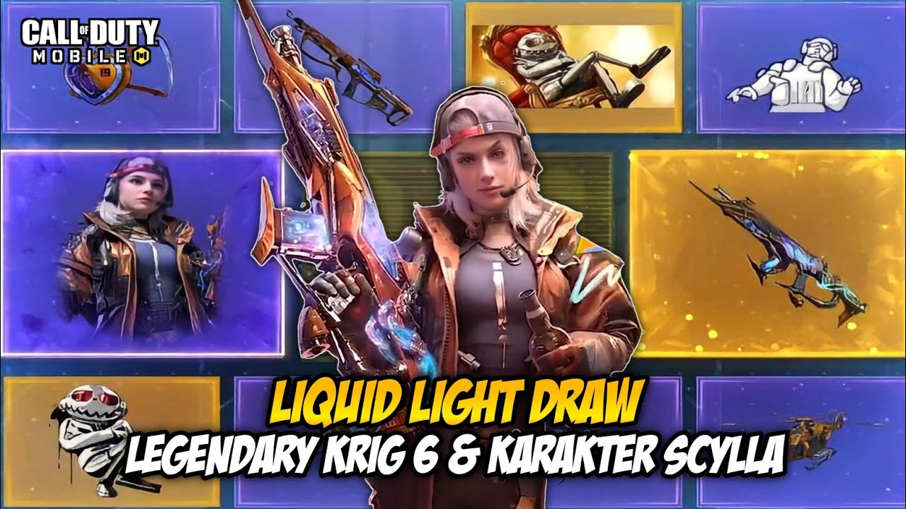 legendary Krig 6 pertama di codm & karakter "Scylla - Street Sentinel ...