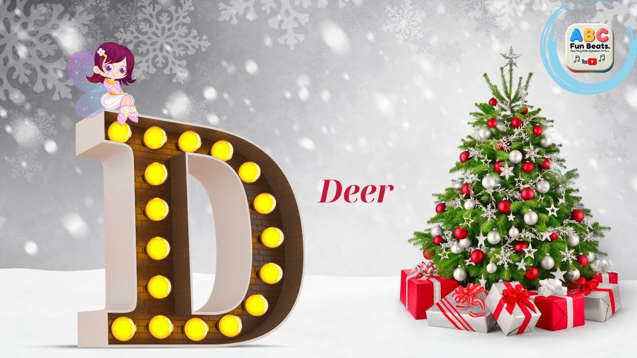 Christmas ABC: Super cute Christmas song for kids | Sing and play with ...