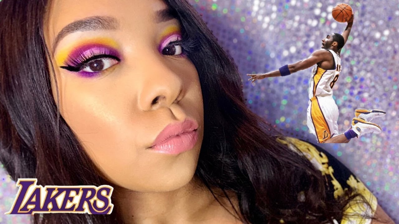 Makeup Tribute for The Black Mamba| RIP Kobe - YouTube