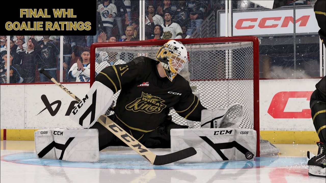 Vasy - Roster Update 9 (Final WHL Goalie Ratings) - YouTube