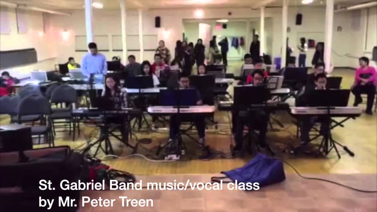 St. Gabriel Band ...free piano and vocal class for everyone - YouTube