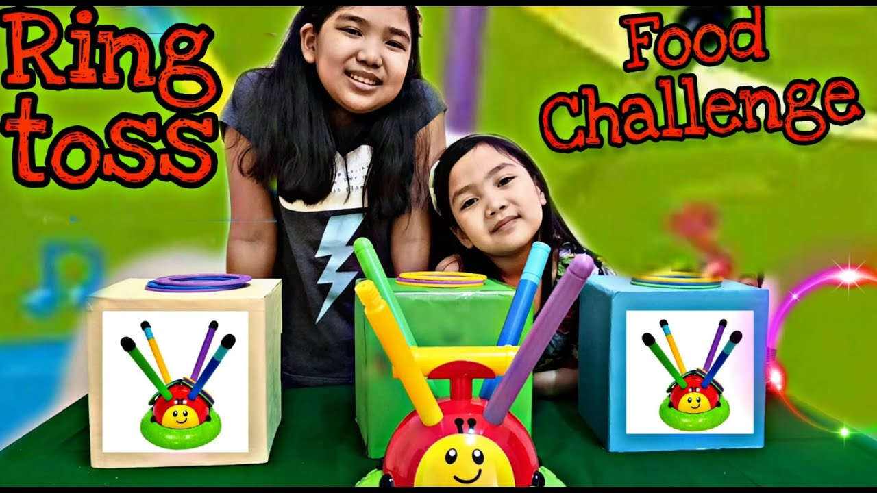 Ring Toss | Food Challenge - YouTube