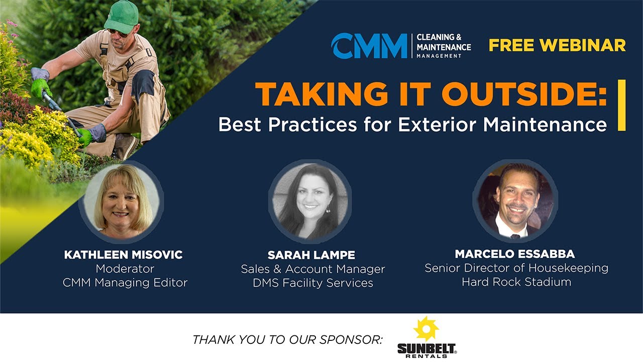 Taking It Outside: Best Practices for Exterior Maintenance - YouTube