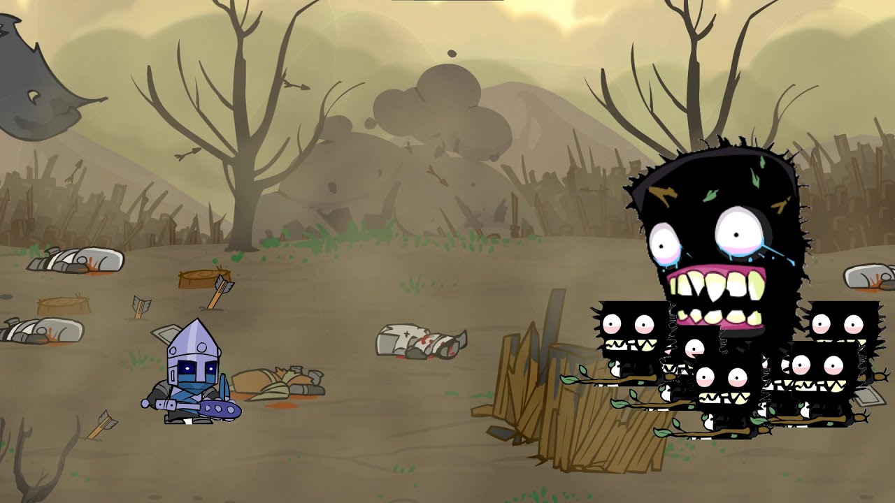 Trying to beat Troll Mother on INSANE MODE in Castle Crashers - YouTube