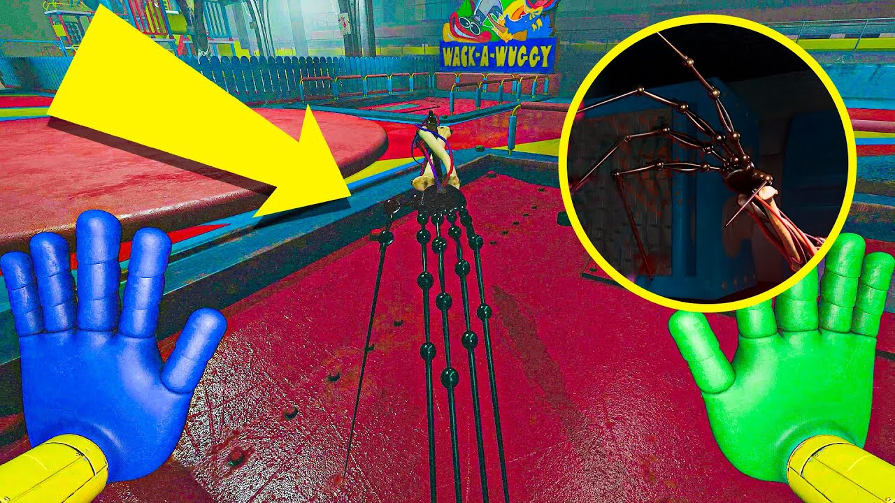 REAL PROTOTYPE 1-0-0-6 GRABBED ME WITH HIS HAND! [Poppy Playtime ...