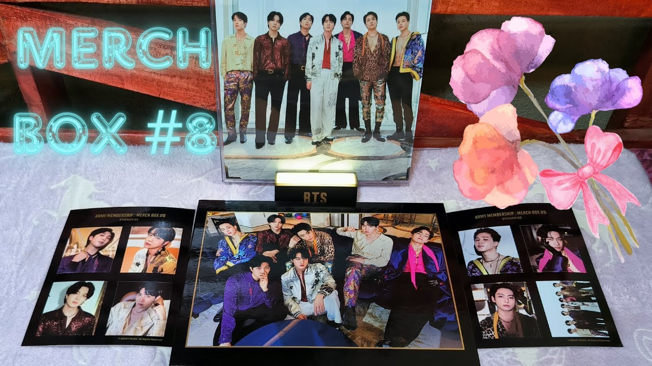 MERCH BOX # 8 (ARMY MEMBERSHIP: MERCH PACK) - YouTube