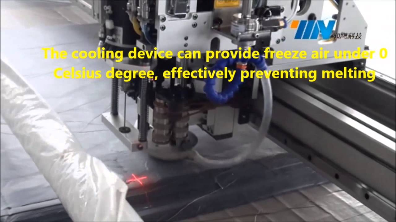 Yin HY-HC3205LS CNC auto cutter for industrial textiles, non-woven ...