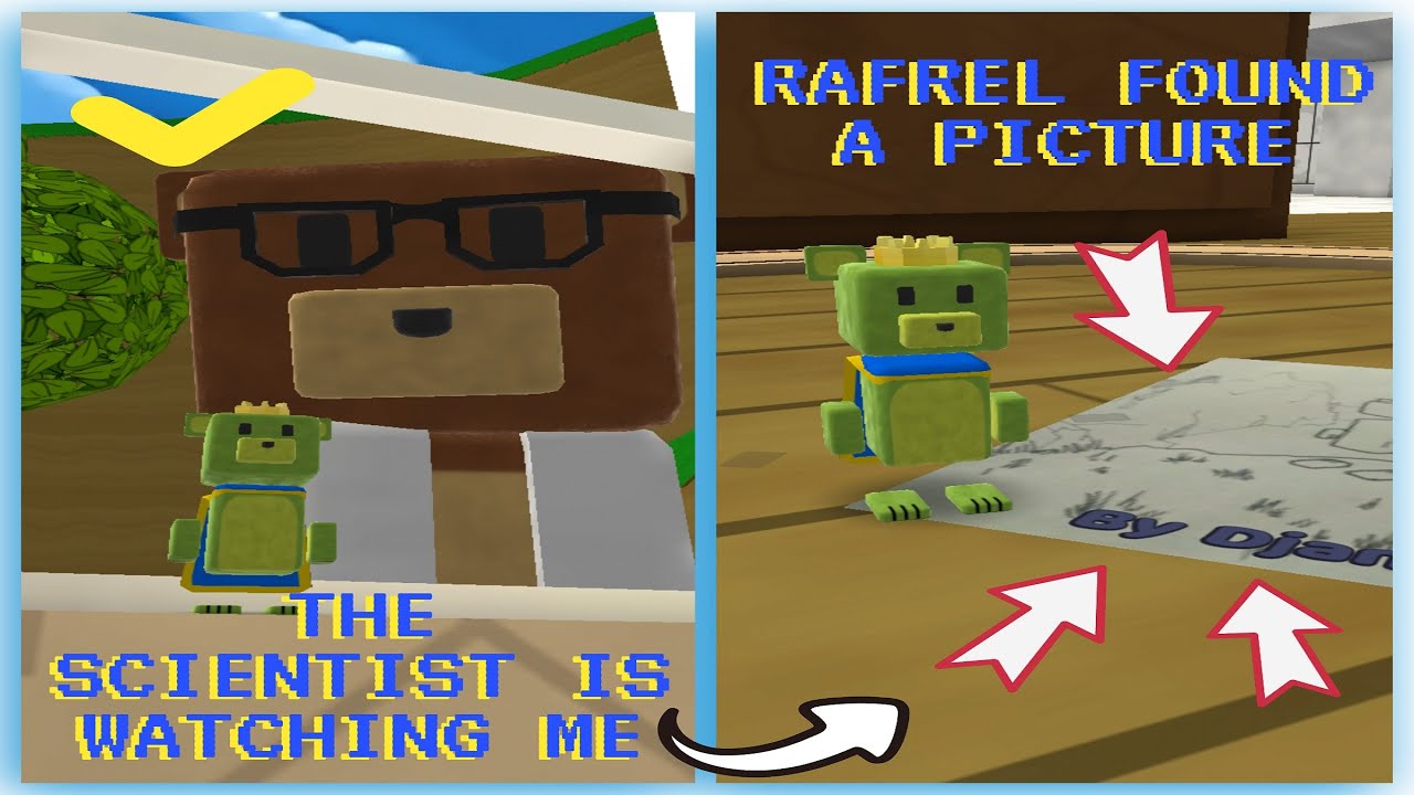 Super Bear Adventure - Walkthrough - PAPER PLANE and sticker in Giant ...