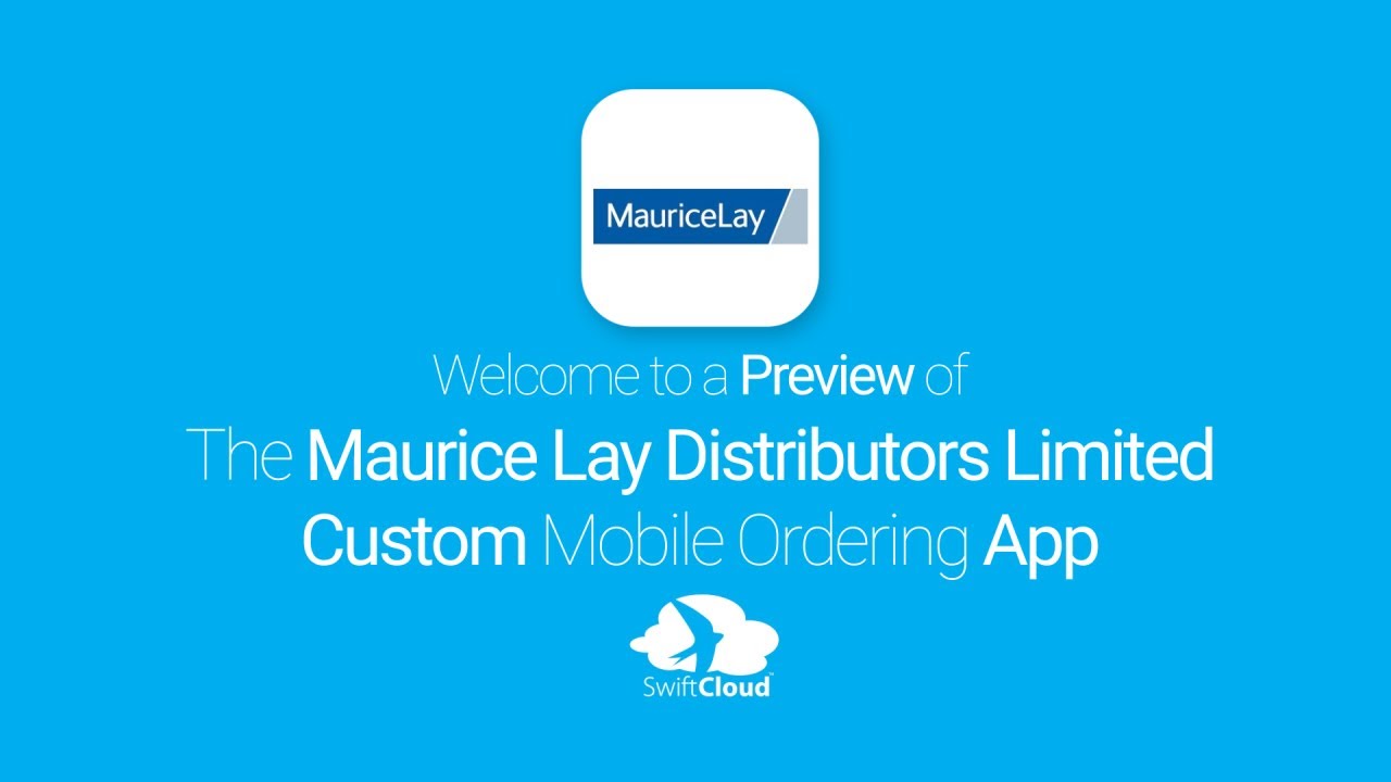 Maurice Lay Distributors - Mobile App Preview - MAU141W - YouTube