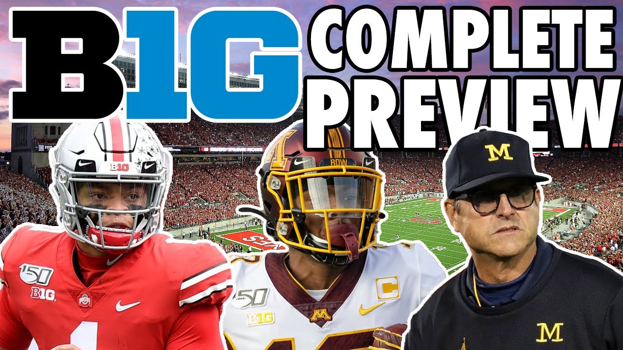 COMPLETE BIG 10 PREVIEW - YouTube
