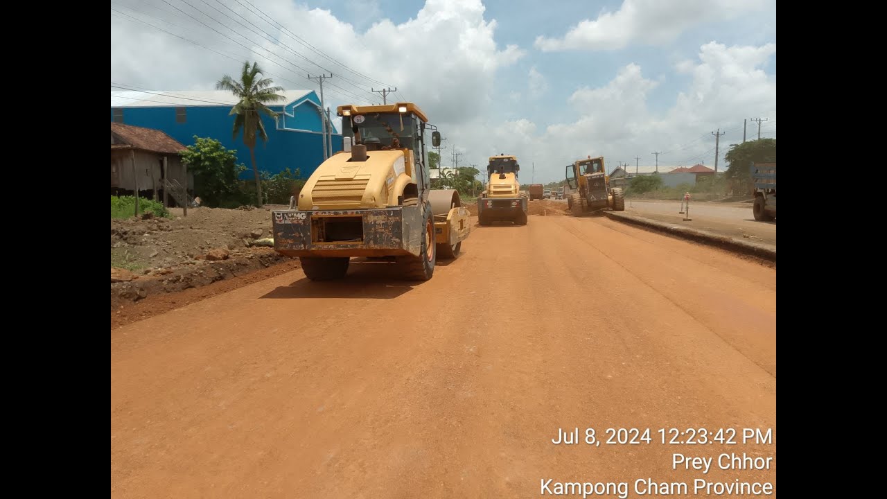 Proof-Rolling Test By Observing The Roller - YouTube