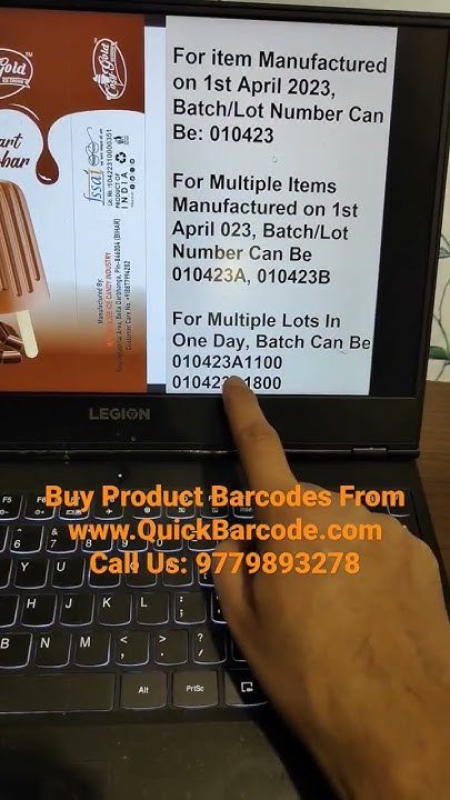How To Apply Batch Number On Products. - YouTube