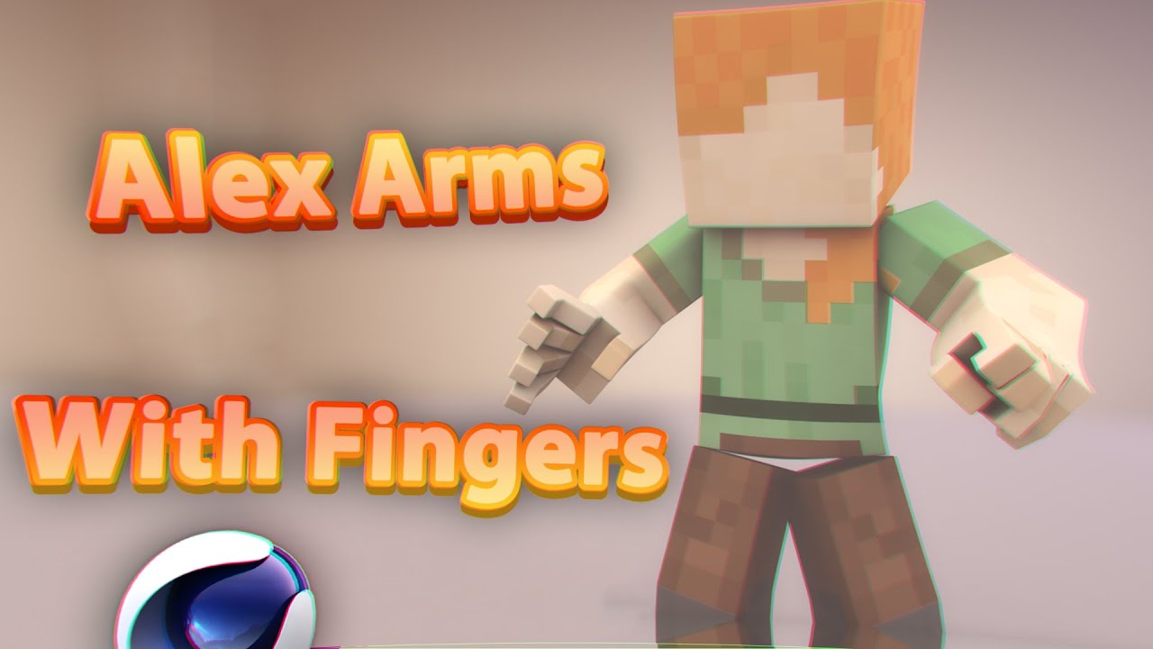 [FREE "Cube Game" C4D RIG] Alex Arms with fingers for Anishwij RIG ...