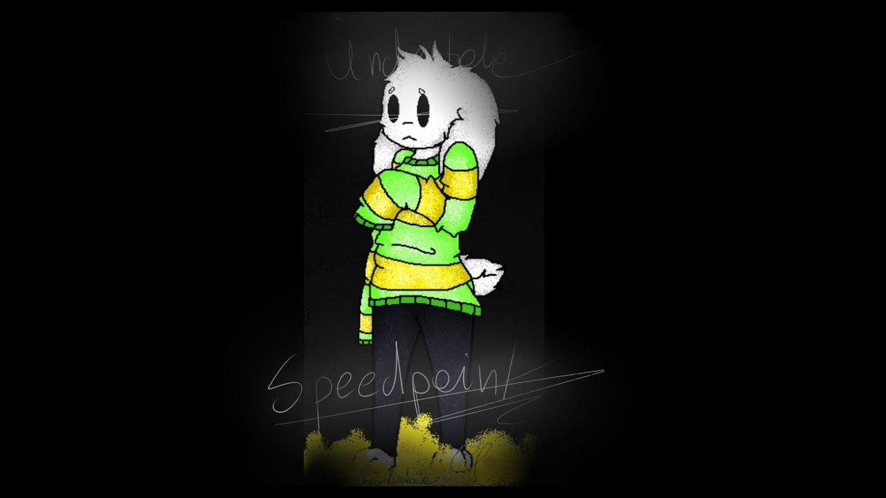 [MS Paint] Undertale Speedpaint-Asriel Dreemurr [With Mouse] - YouTube