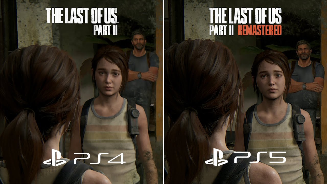 The Last of Us Part II Remastered vs Part II - graphics comparison ...