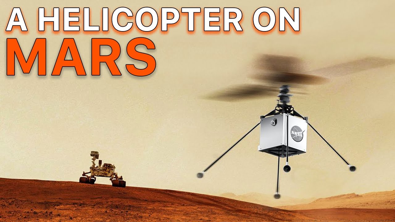 A Helicopter on MARS | History In The Making - YouTube