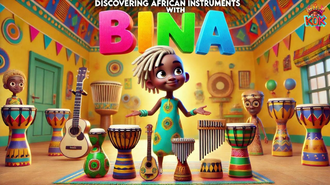 Bina - Discovering African Instruments (Shekere, Kora, Mbira, Balafon ...
