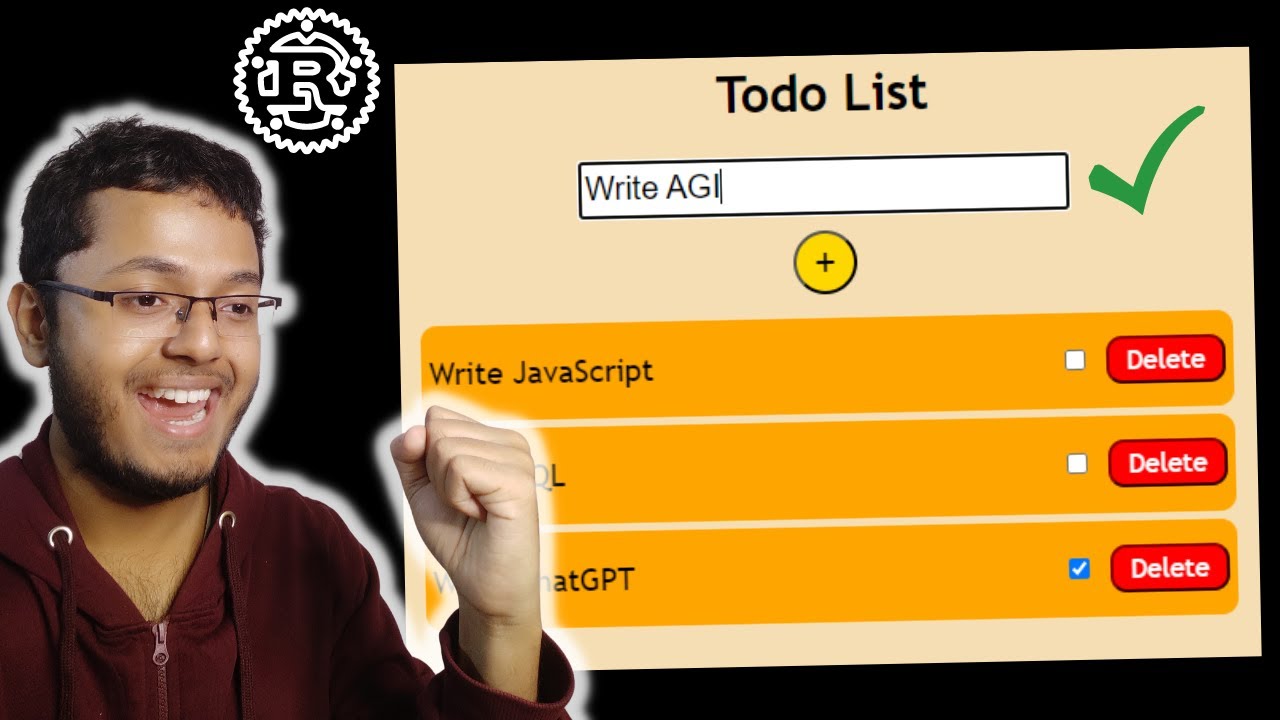 I made a Todos Web App in Rust using only 4 libraries! - YouTube