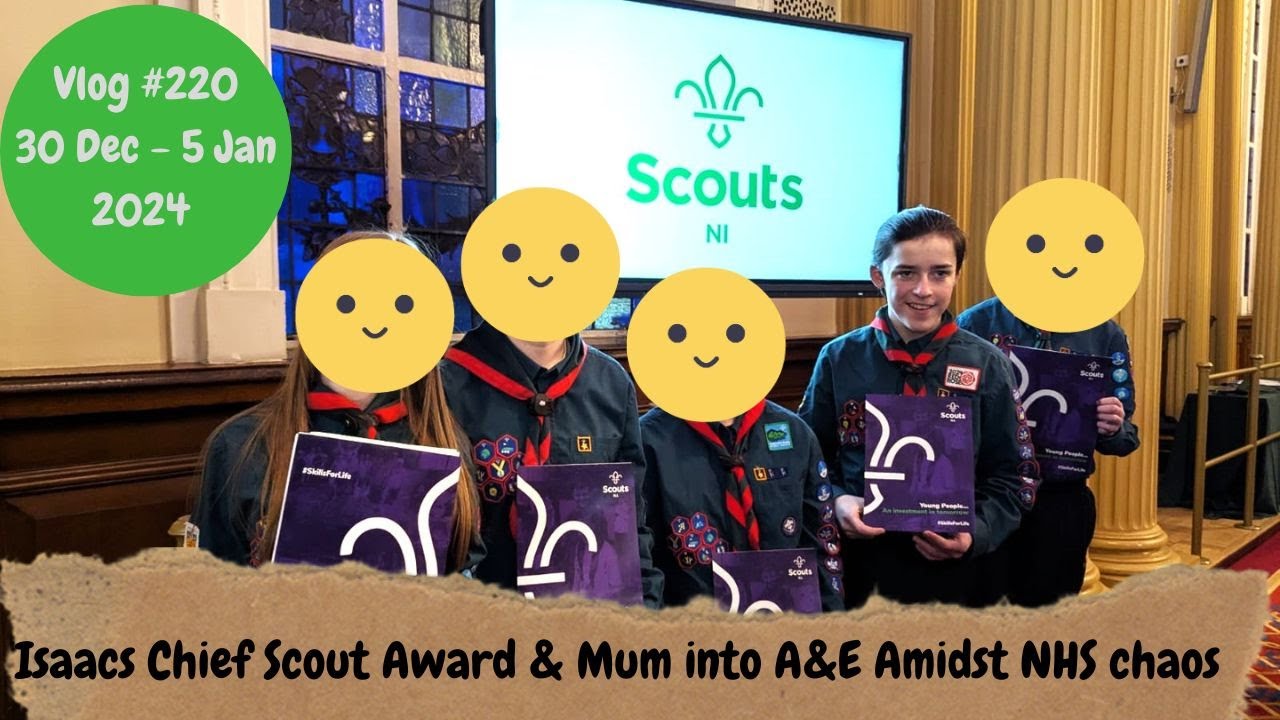 Vlog #220 - Isaacs Award & mum into A&E amidst NHS Crisis - YouTube