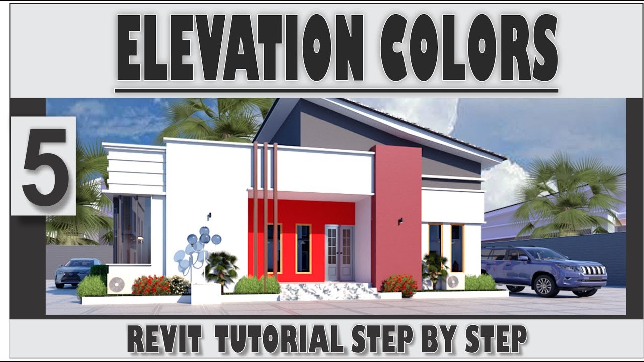 Intro to Elevation COLOR Part #5: Revit Tutorial Step by Step - YouTube