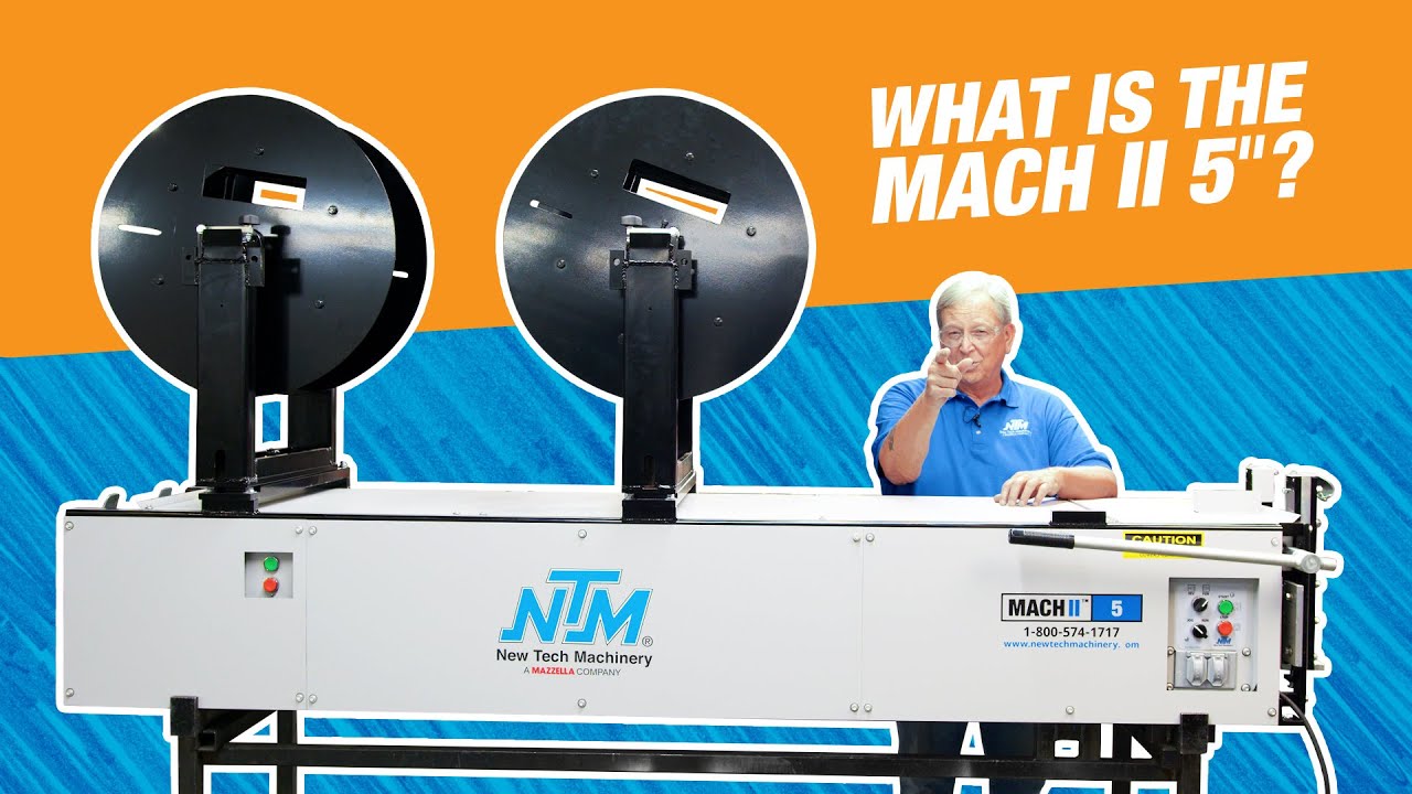 What Is New Tech Machinery's Mach II 5" Gutter Machine? Things You NEED ...