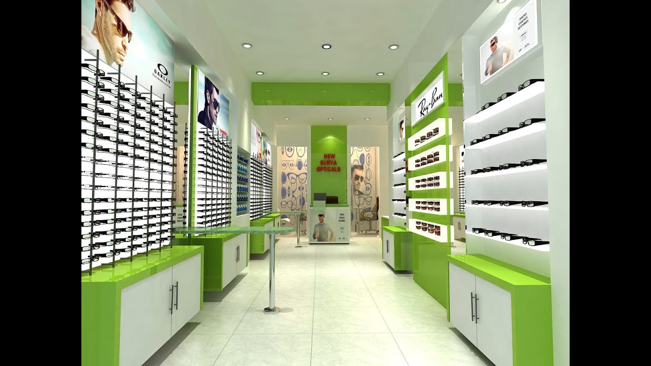 Optical Showroom Concepts Interior Designer By The Hesh Concepts ...