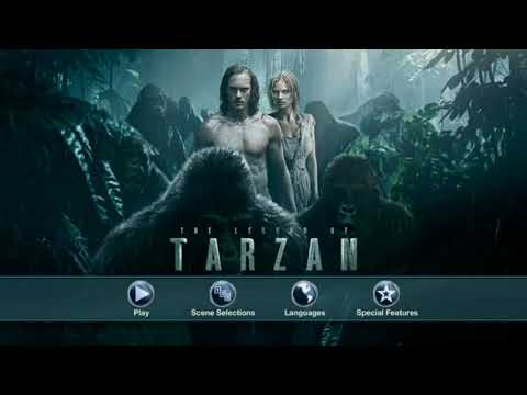 The Legend of Tarzan DVD Menu