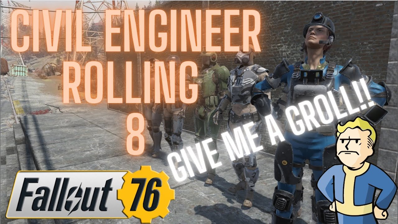 God Roll Civil Engineer Armor Hunt Part 8! | Fallout 76 - YouTube