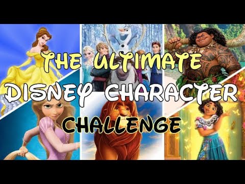Guess the Disney Characters Challenge | Branagan FunQuizzes - YouTube