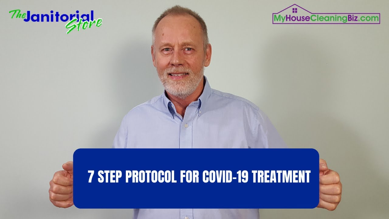 7 Step Protocol For COVID 19 Cleaning And Disinfecting | The Janitorial Store - YouTube
