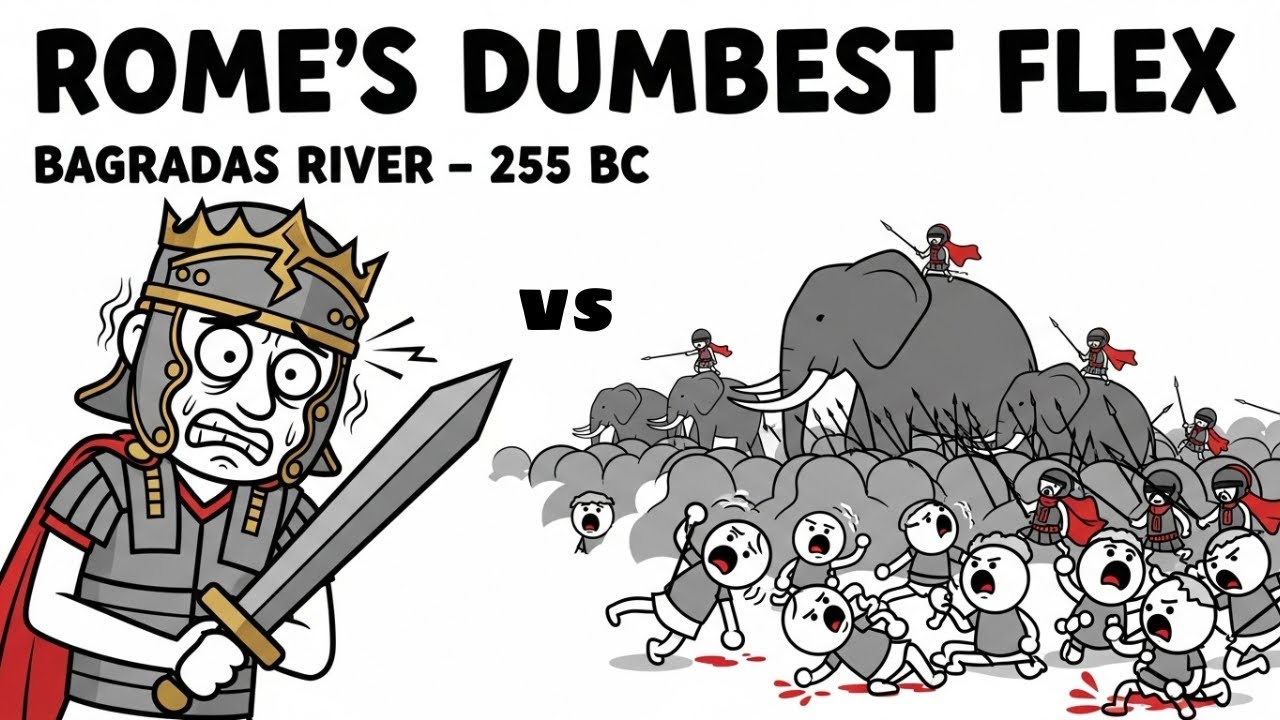 How Roman Hubris Doomed an Army - Battle of the Bagradas River - 255 BC ...