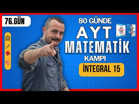 İntegral 15 | İntegral alan | 80 Günde AYT Matematik Kampı | 76. Gün