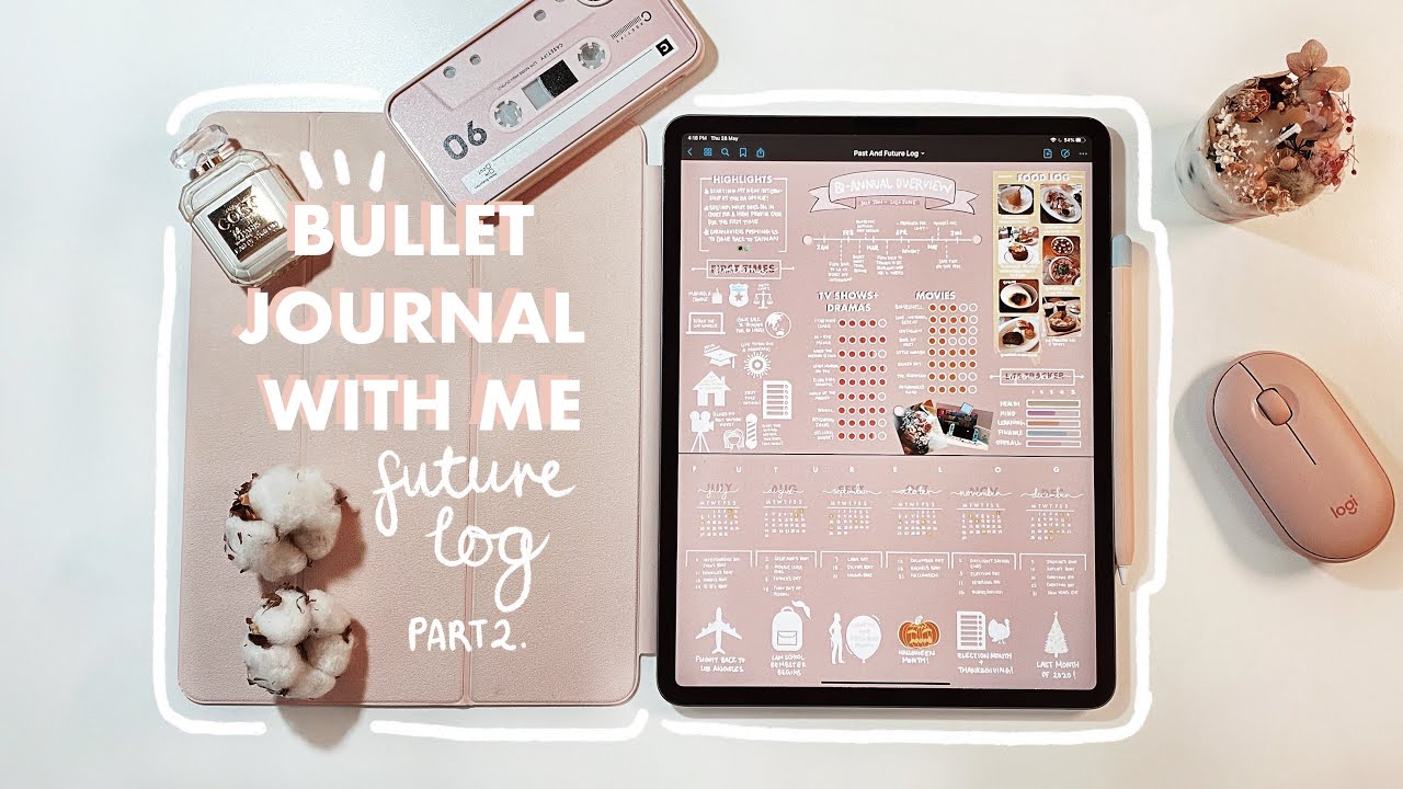 ASMR IPad Plan With Me Part 2 2020 Future Log Bullet Journal FREE asmr-ipad-plan-with-me-part-2-2020-future-log-bullet-journal-free
