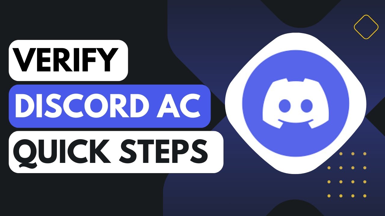 How to Verify your Discord Account ! - YouTube
