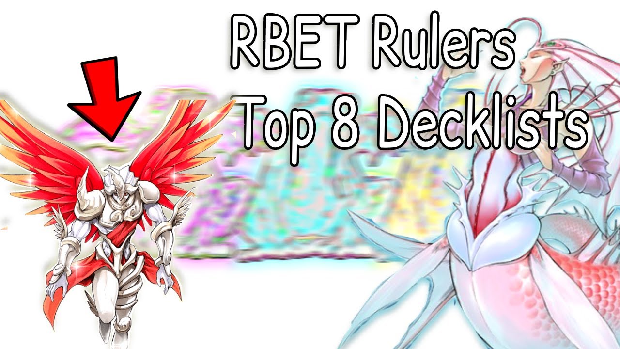 RBET Rulers Top 8 Decklists - YouTube