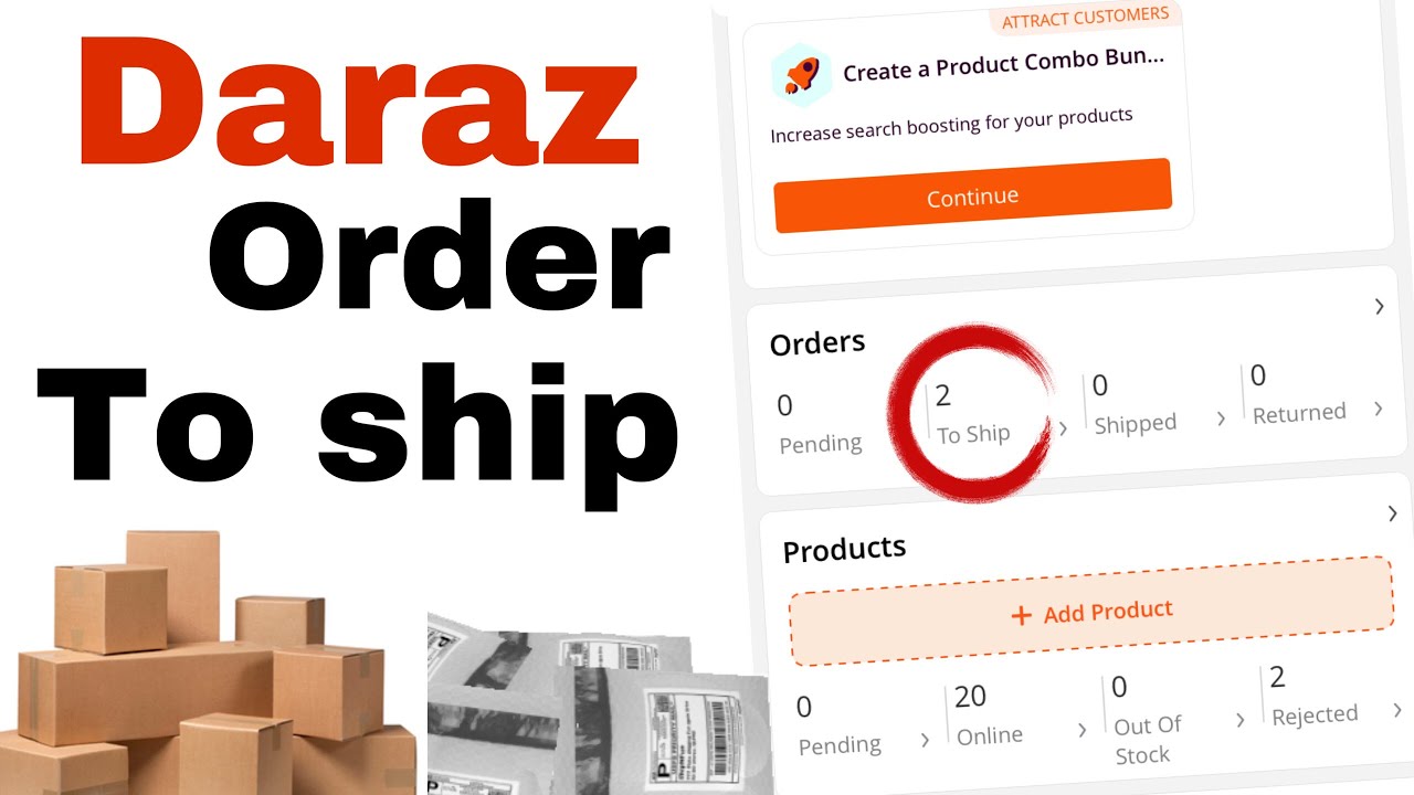 Daraz order to ship | daraz order pending to ship | daraz order pending ...