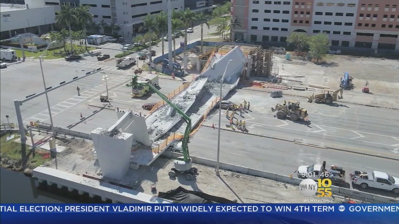 Bodies, Vehicles Removed From Bridge Rubble - YouTube