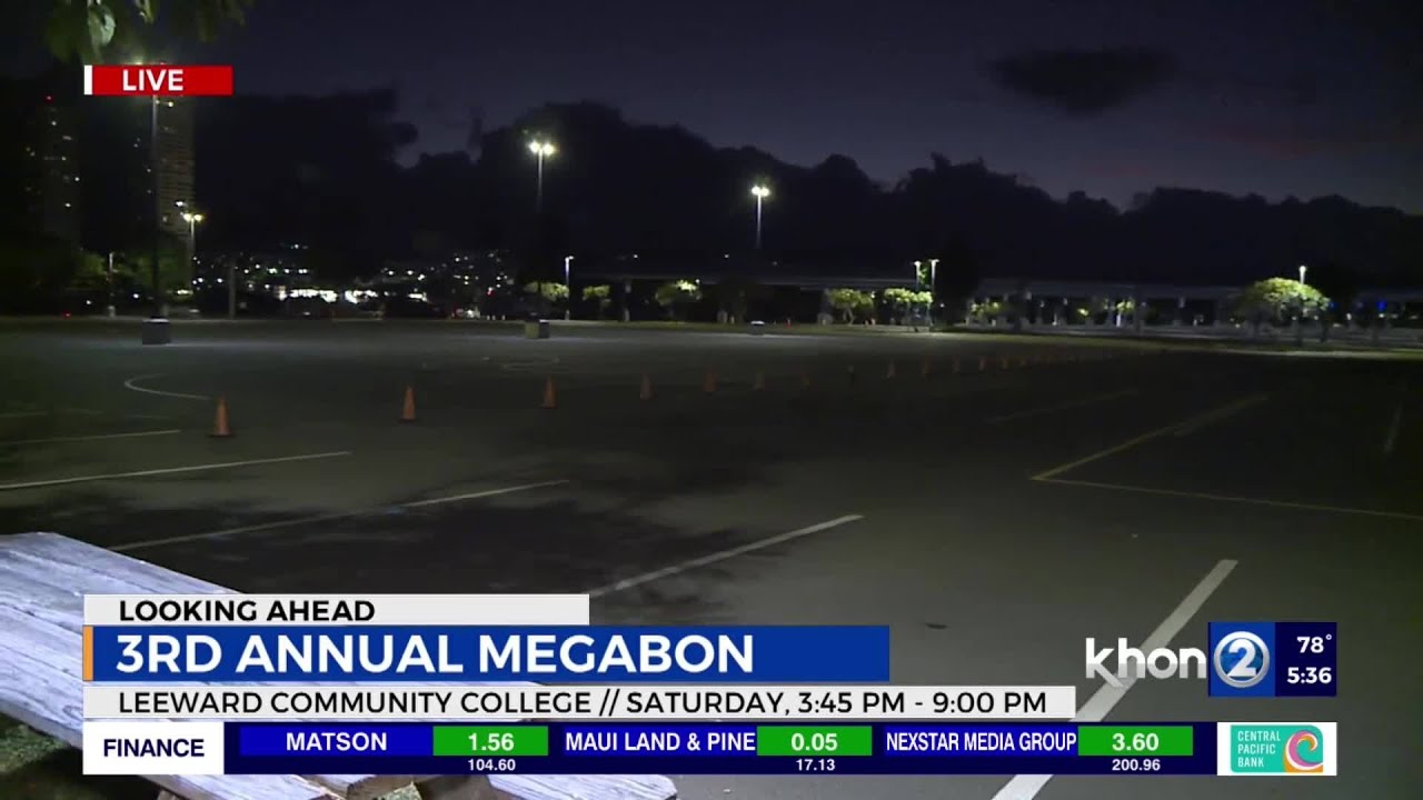New lineup for the 3rd annual Megabon - YouTube