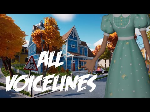 hello neighbor voice lines Diane Peterson - YouTube