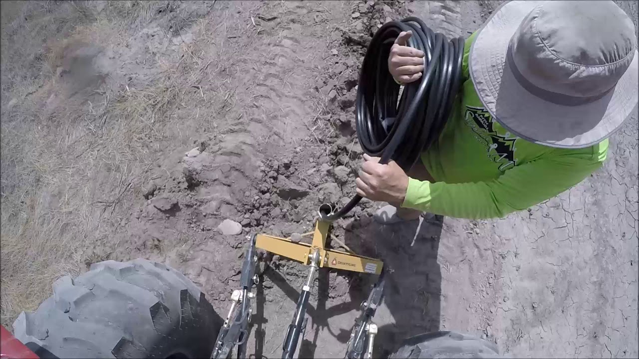 Pipelayer in action!!! - YouTube