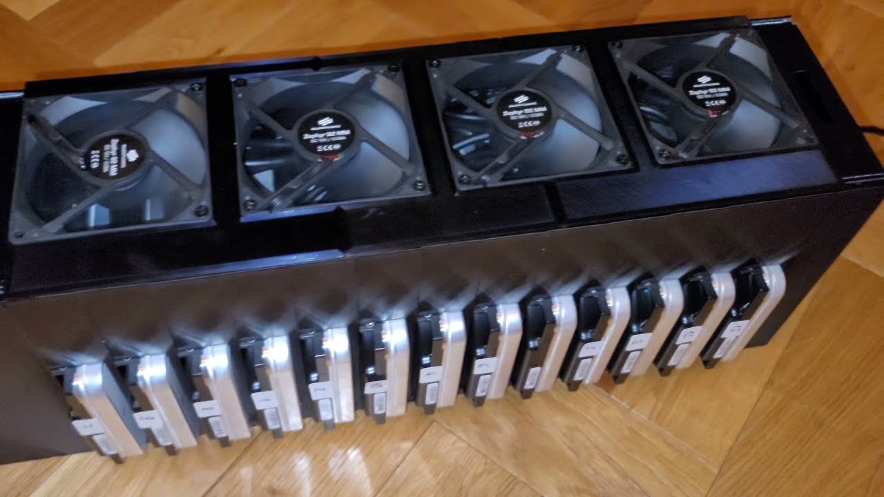 3D printed USB JBOD - YouTube