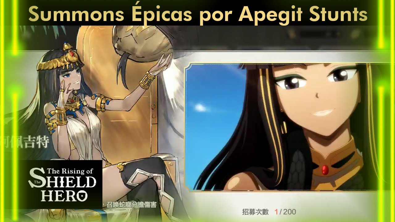 Summons Épicas por Apegit Stunts! Shield Hero Rise! - YouTube