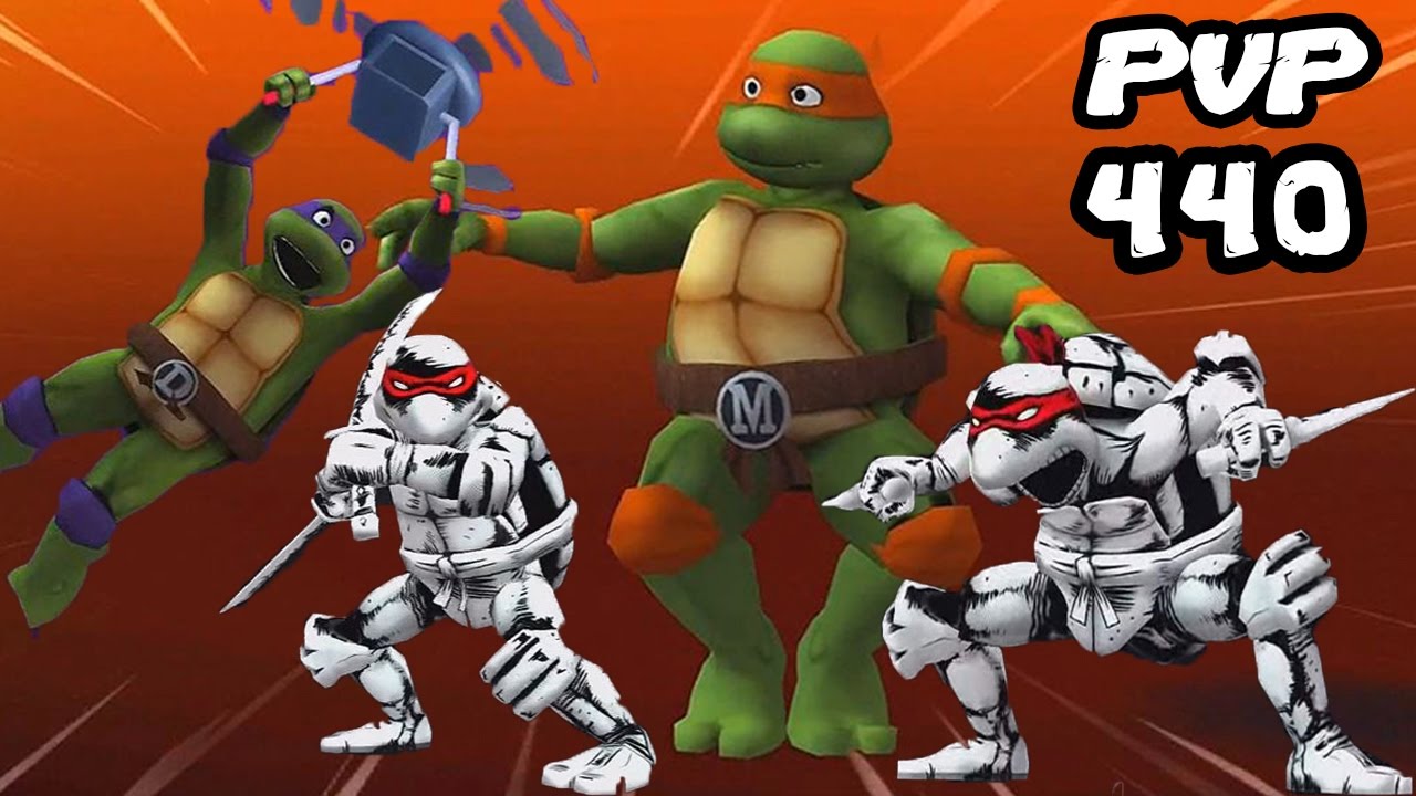 TMNT Legends PVP 440 (Raphael Original, Leonardo Original, Donatello ...