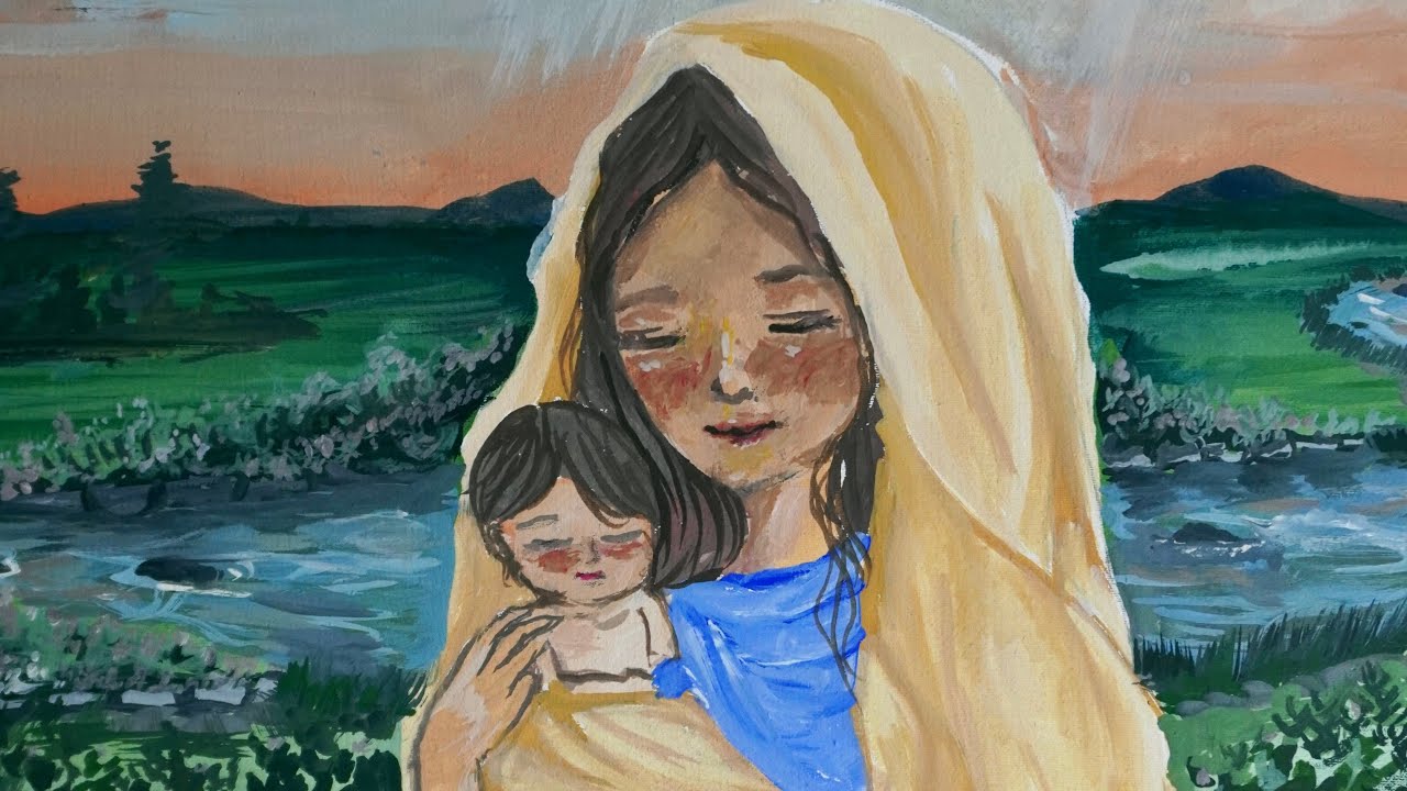 Salam Maria - henry cm (Official Drawing Video) - YouTube