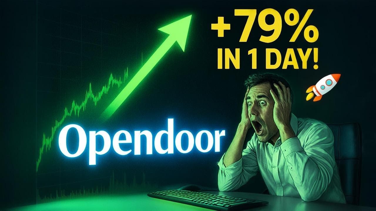 Opendoor Just Exploded 79% in ONE DAY! 🚀 Meme Stock 100x? - YouTube