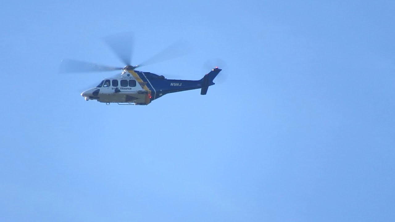 New Jersey State Police Augusta AW139 - YouTube